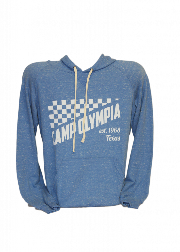 Checkered Sweatshirt - Royal Snow - Camp Olympia